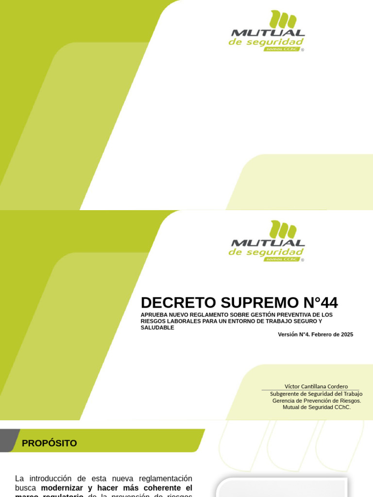 Presentación Decreto 44 V4 | PDF