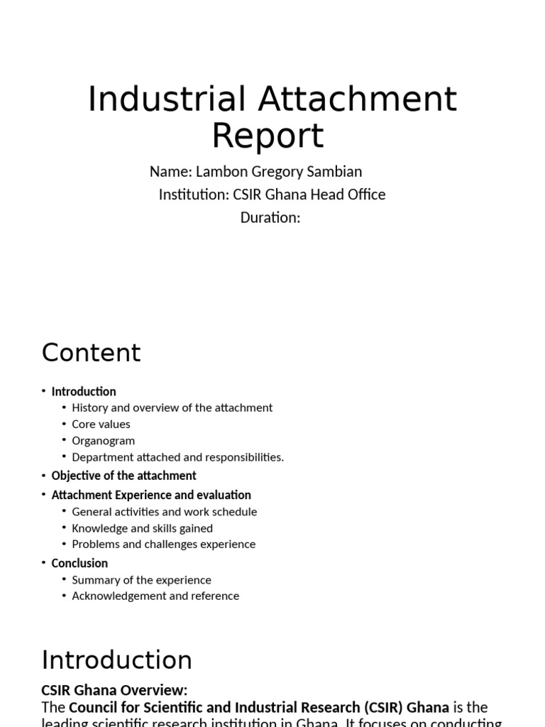 Industrial Attachment Report | PDF | Electrical Wiring | Troubleshooting