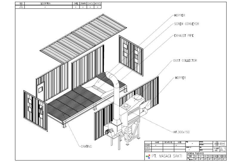 3D Container Sandblasting Explode1 | PDF