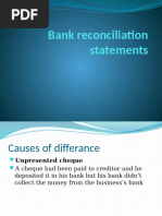 Bank Reconciliation Steps and Formats of Statements 2025 | PDF | Cheque | Banks