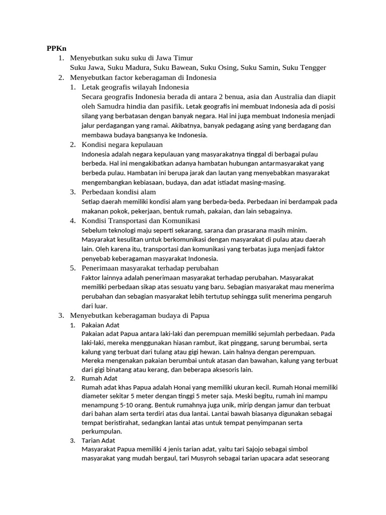 lanjutan kisi kisi ASAT kls 5 | PDF