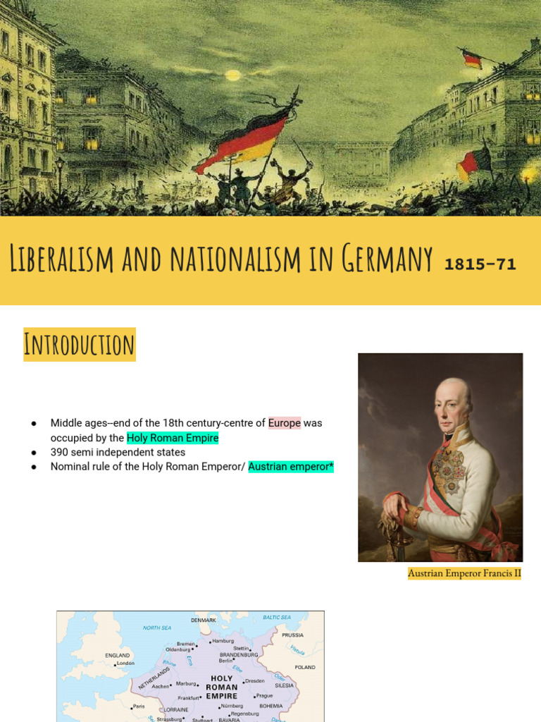 Liberalism and Nationalism in Germany | PDF | Kingdom Of Prussia | Prussia
