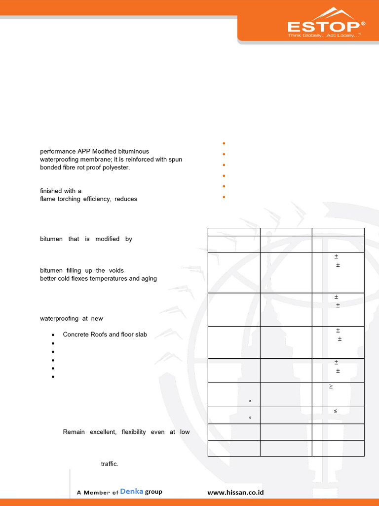 ESTOP TDS-Estoproof 3P & 4P Slated | PDF | Materials | Building Engineering