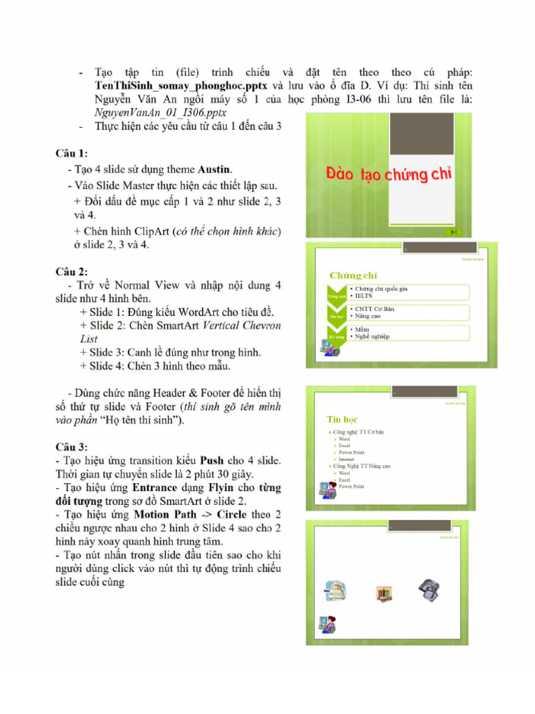 OnTap - MS Powerpoint - Buoi2 - Image | PDF