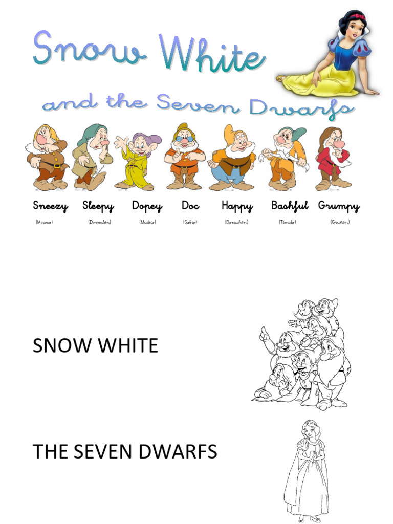 Snow White and the Seven Dwarfs Activity | PDF