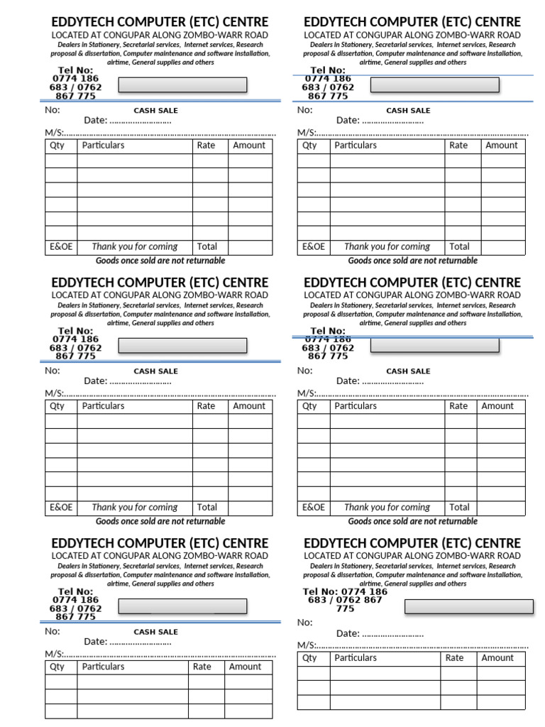 Eddytech Computers (Autosaved) | PDF | Computing | Information And Communications Technology