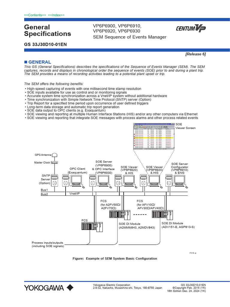 GS33J30D10-01EN - 016-SEM Sequence of Events Manager | PDF | Microsoft Sql Server | Microsoft ...