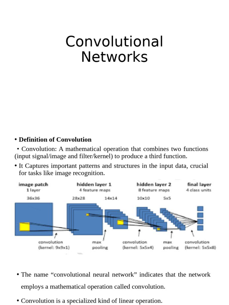 Convolutional Networks | PDF | Convolution | Applied Mathematics