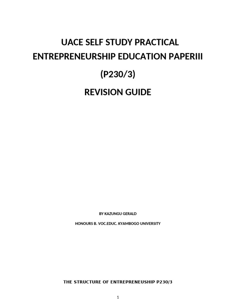 Self Study Updated | PDF | Balance Sheet | Business Economics