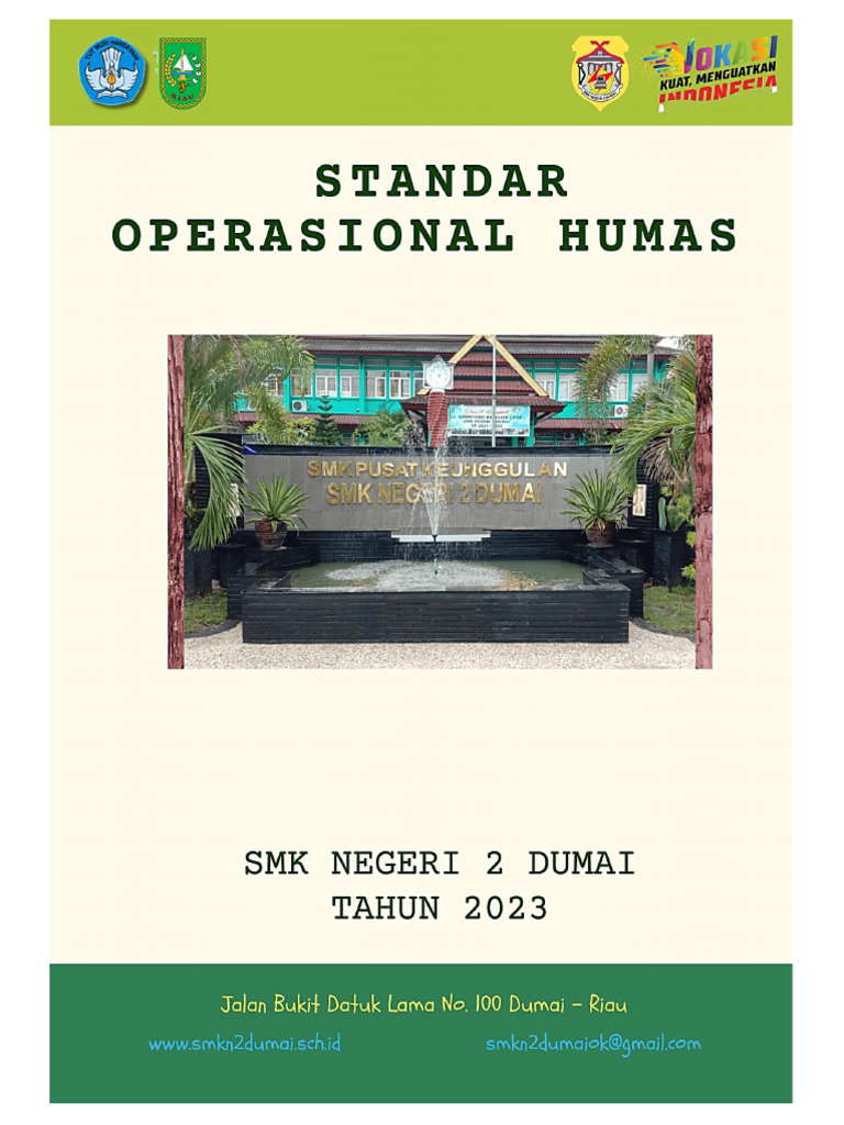 Buku Sop Humas 2023 | PDF