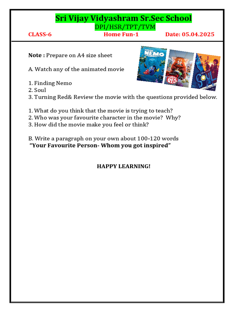 Class 6 Ncert Question | PDF