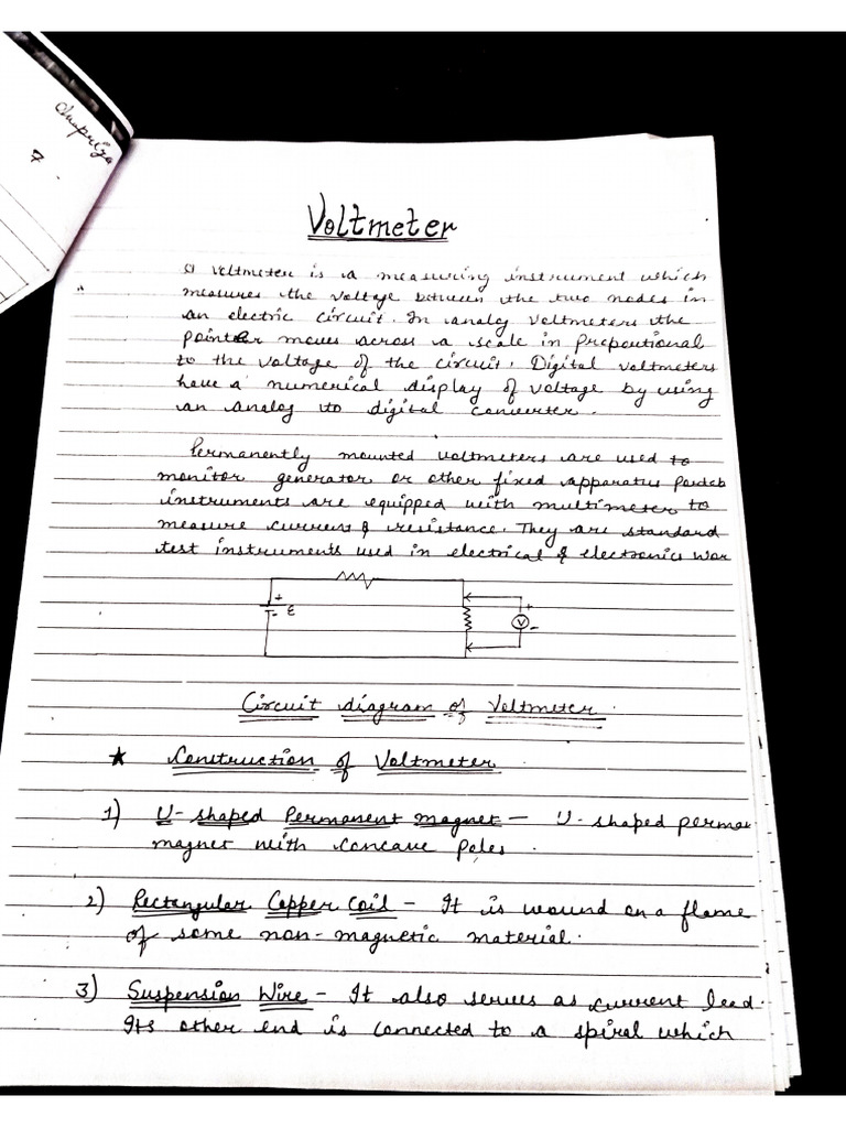 Voltmeter Pdf Pdf