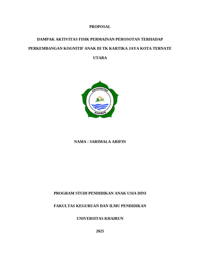 Proposal Kualitatif | PDF