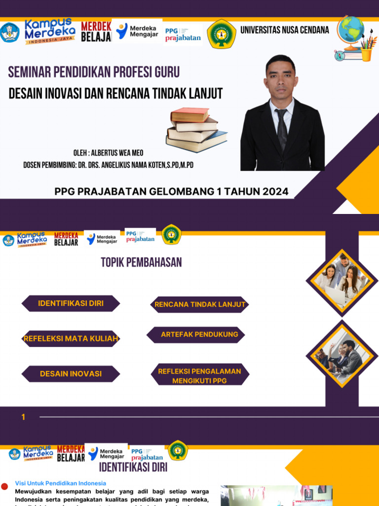 Seminar Ppg Prajabatan Tahun 2024 | PDF