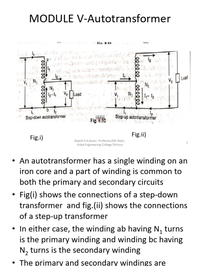 Module V Complete PDF Notes-1 | PDF | Transformer | Electric Power
