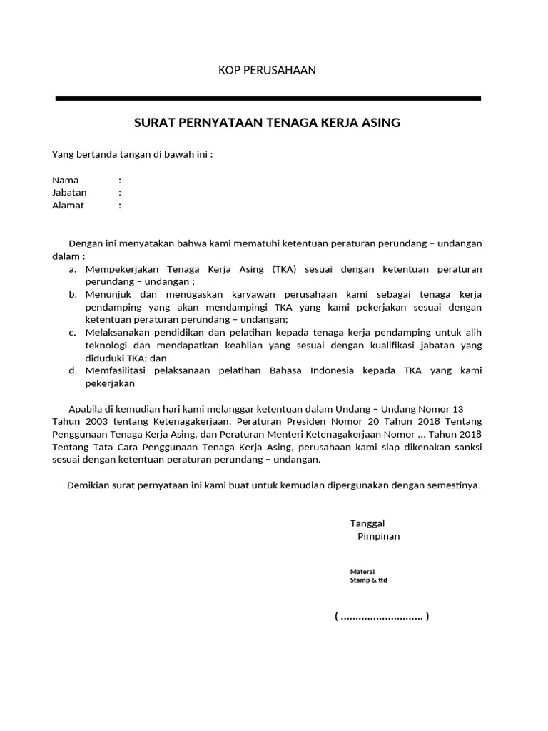 Pernyataan Rptka | PDF