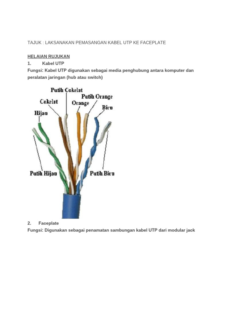 Fungsi Alat Pasang Ejack PD Patch Panel | PDF