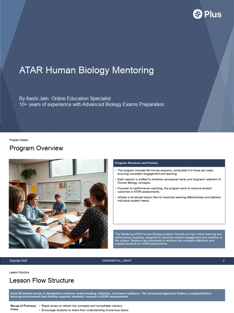 ATAR_Achievers_HumanBiology | PDF | Employee Retention | Educational Assessment