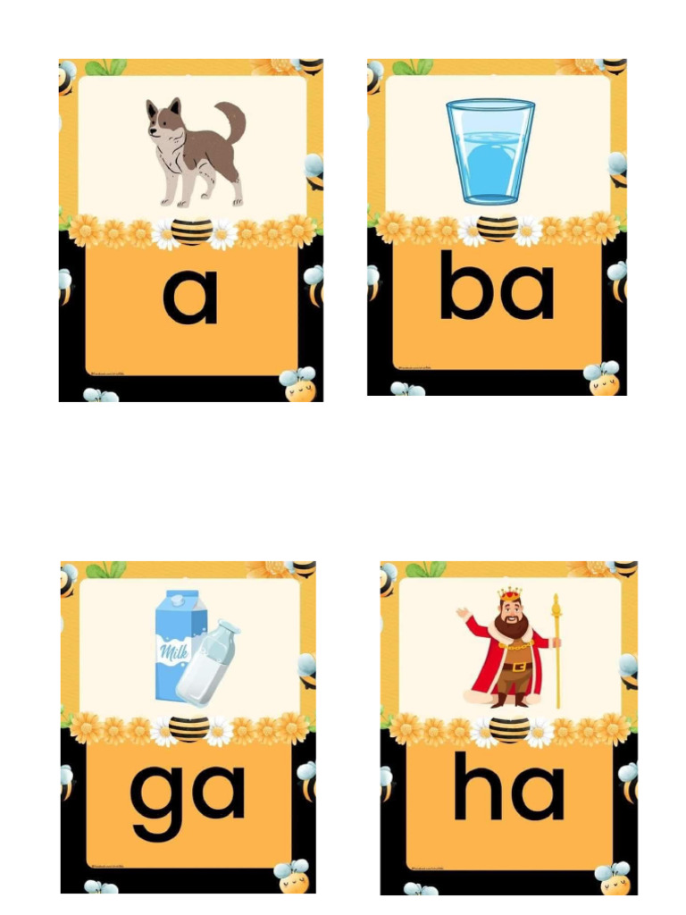 Abakada Flashcards | PDF