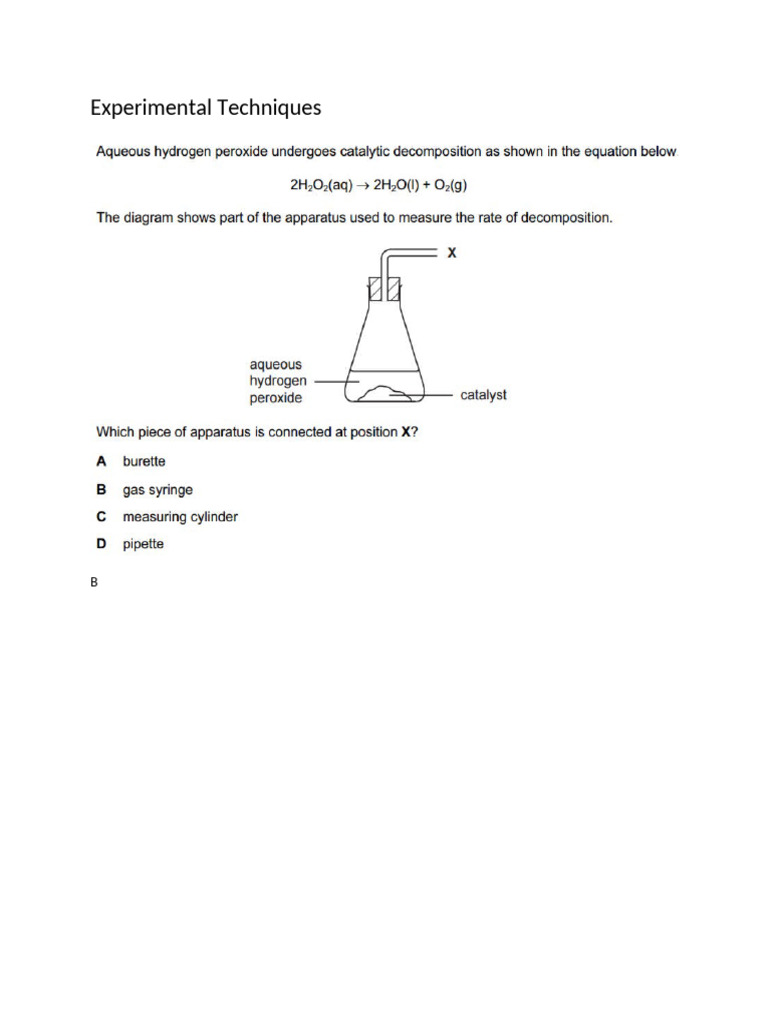 Advanced Experimental Techniques Guide | PDF