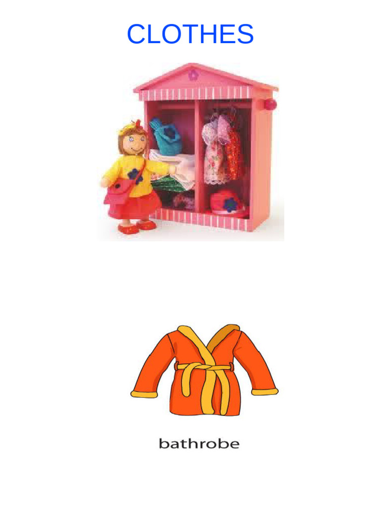 Clothes Classroom Posters - 16129 | PDF