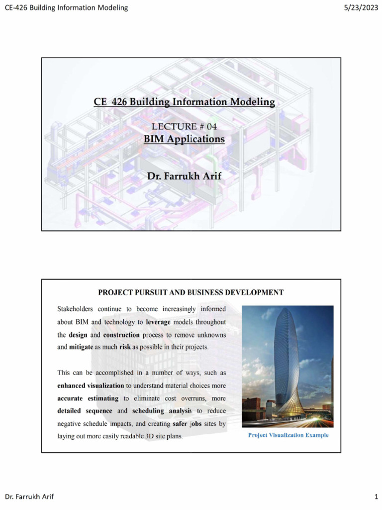 BIM Applications | PDF