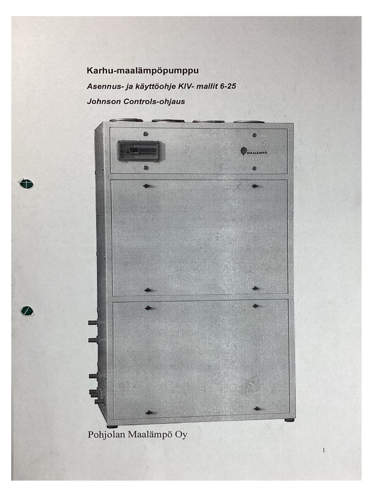 Karhu KIV Manual | PDF