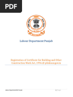 Online Labour Cess Payment Guide | PDF
