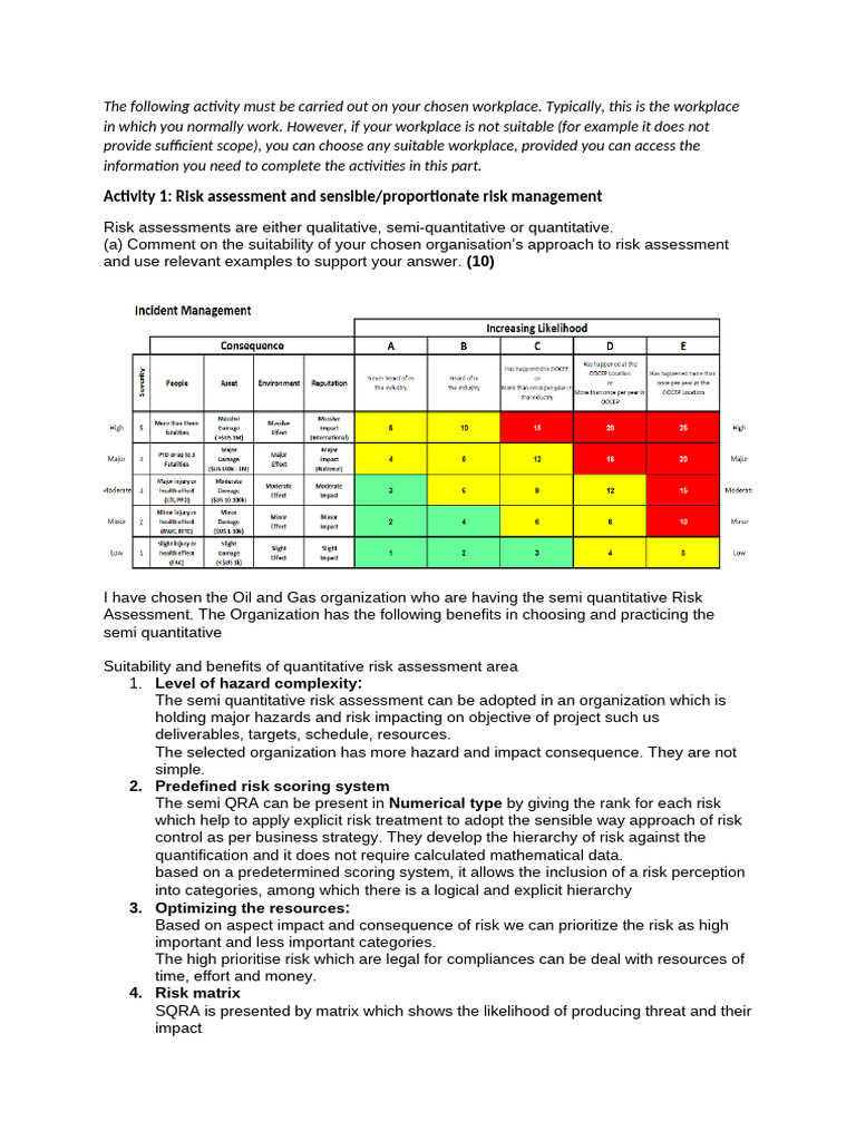 Fayaz Khan Risk Management Assessment 5 | PDF | Risk | Risk Management