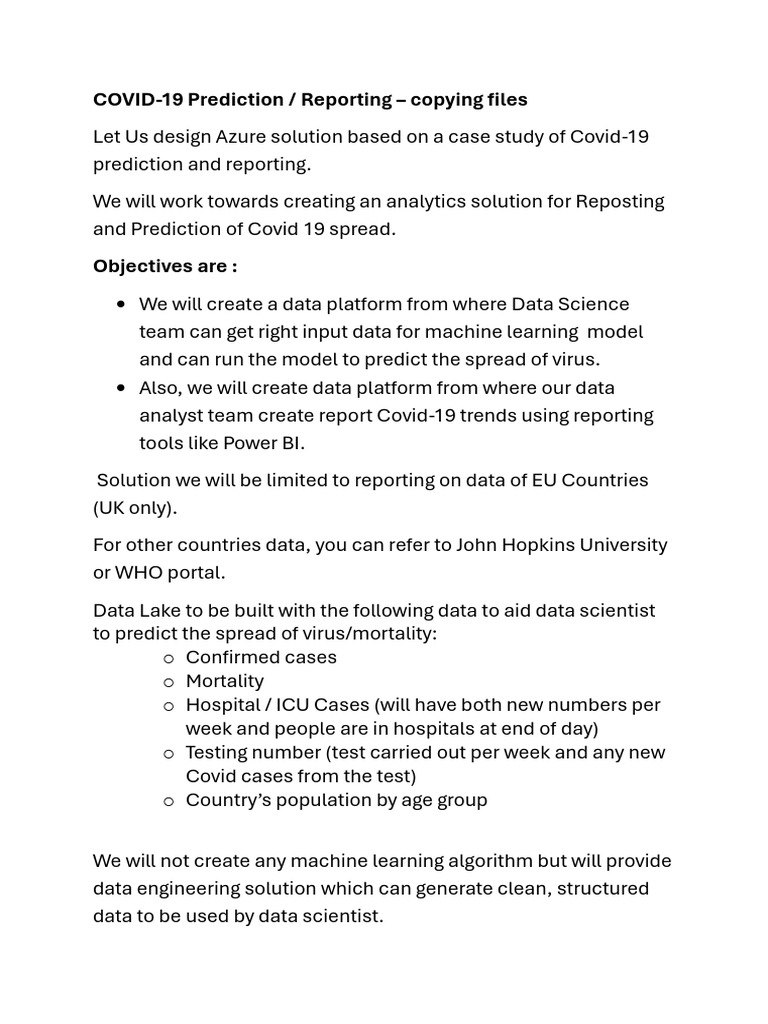 Session 6 - Azure Case Study - Covid 19 | PDF | Databases | Postgre Sql