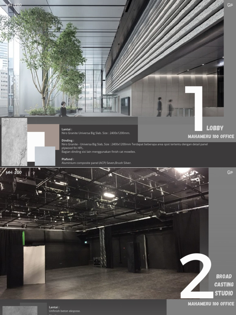 Material Gedung Mahameru 100 | PDF | Architectural Elements ...