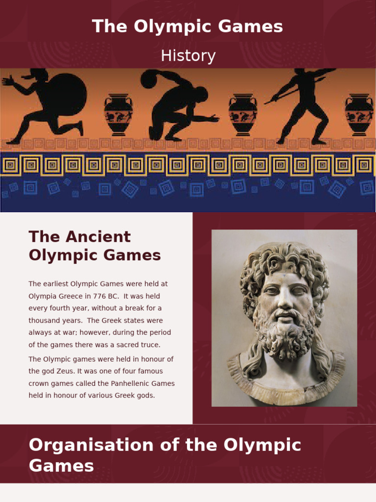 History of the Ancient Olympic Games | PDF | Sports | Individual Sports