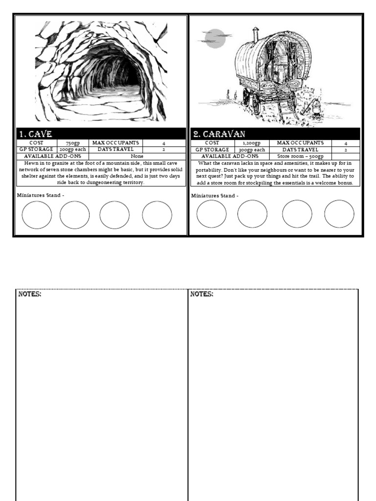 4AD - Homes & Travelling - Cards (Fan Made - Low Ink) | PDF