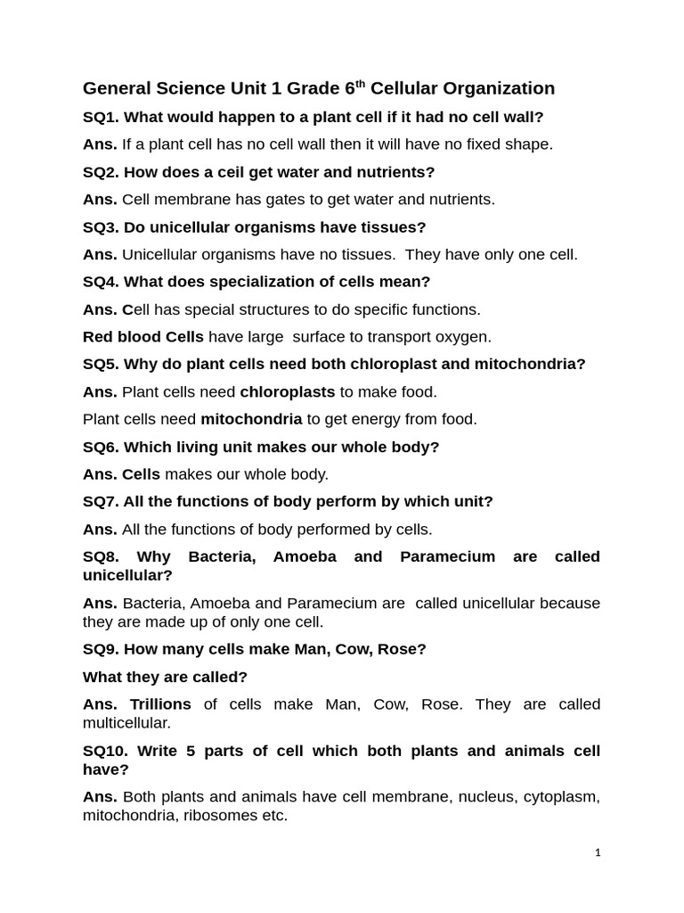 G SC 6th 1 To 12 Fedral Bord Notes | PDF | Planets | Digestion
