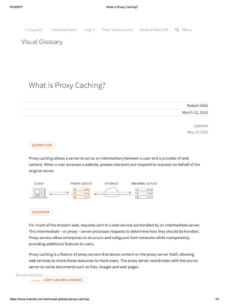 Wsa Caching | PDF