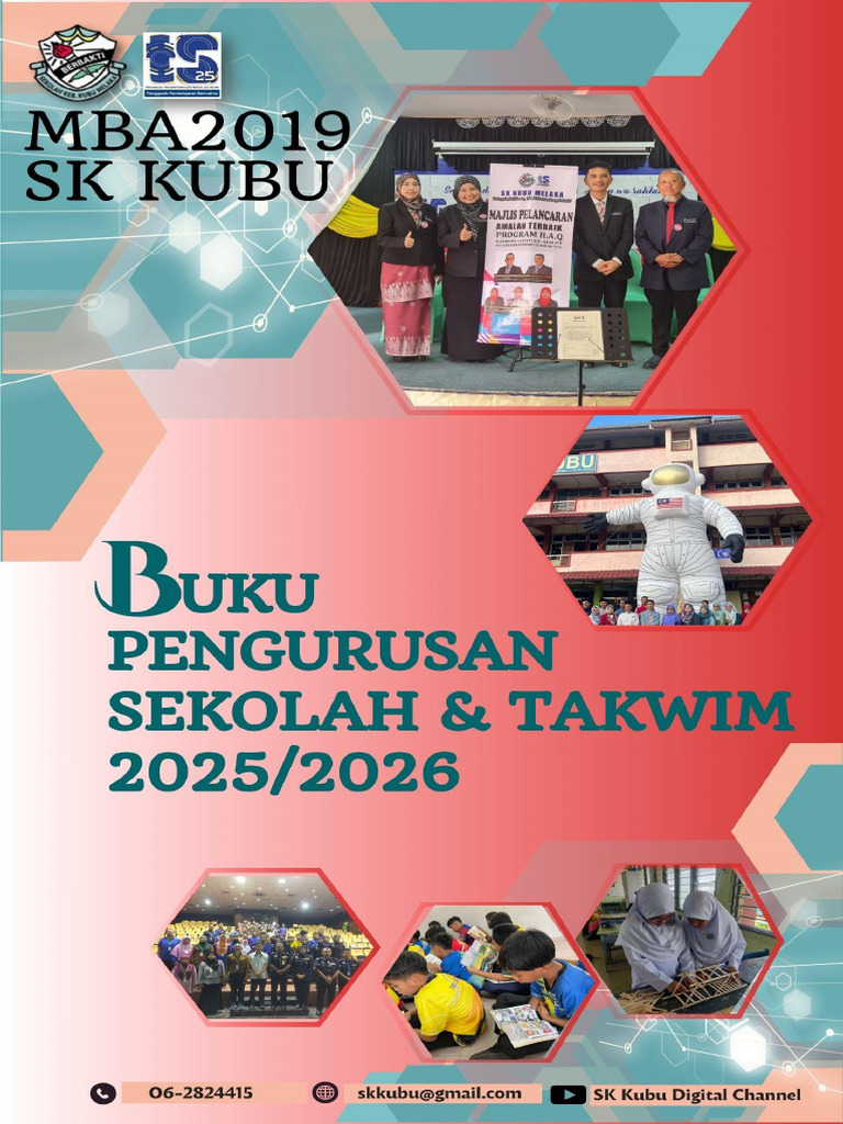BUKU PENGURUSAN PENTADBIRAN SK KUBU 2025i | PDF