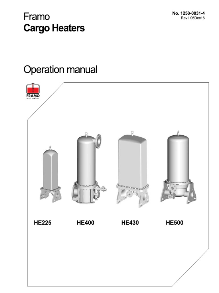 Cargo Heater Operation Manual | PDF