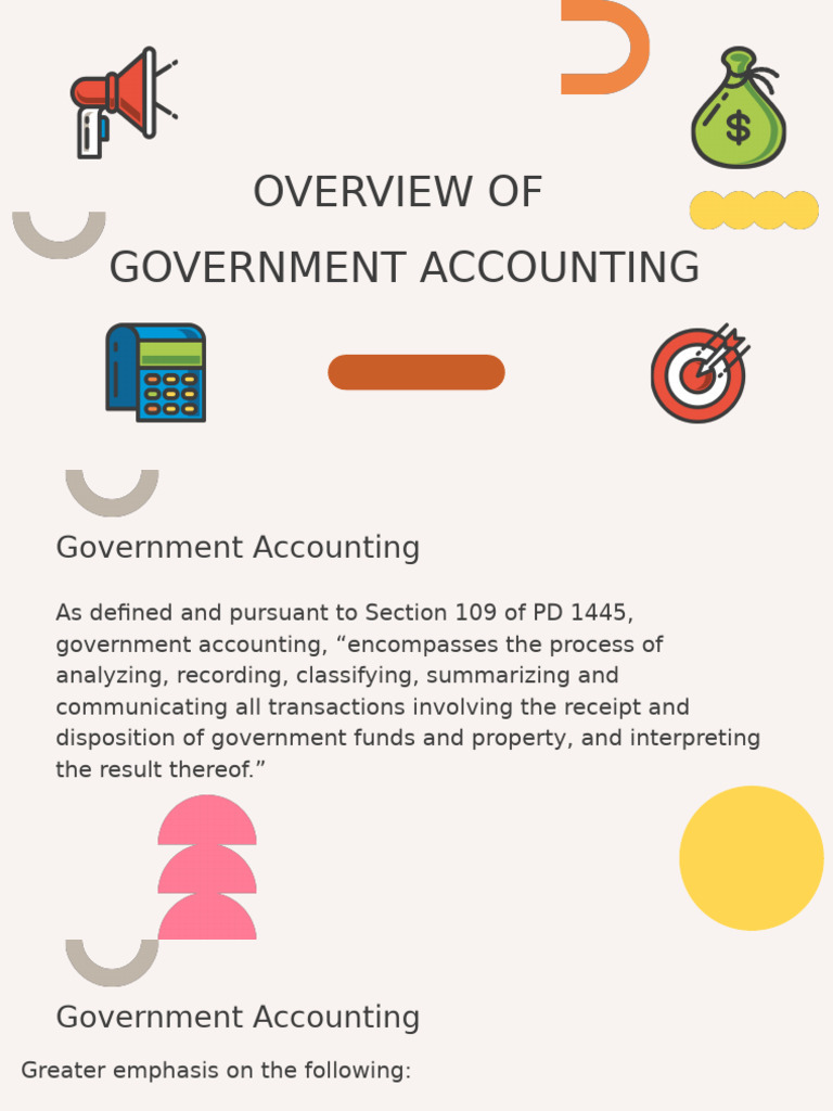 Overview of Government Accounting | PDF | Income Statement | Equity ...