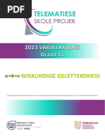Wiskunde Ondersoek Getalpatrone 2024 | PDF
