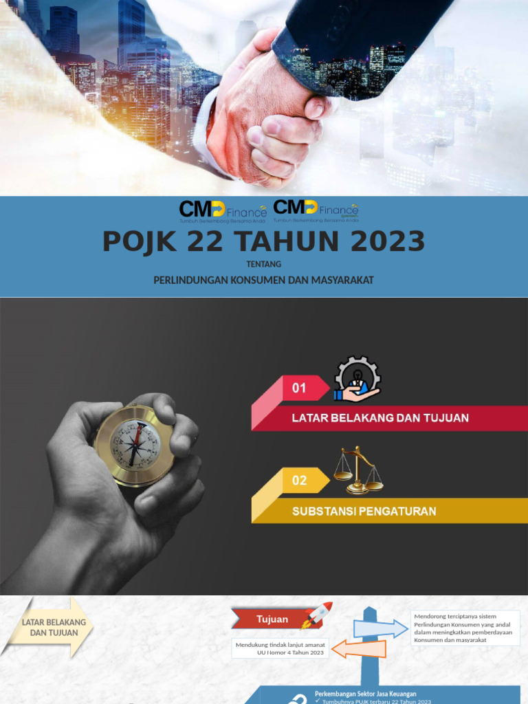 POJK 22 Tahun 2023 | PDF