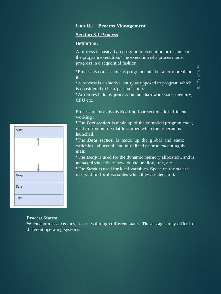 Understanding Process Management in OS | PDF | Thread (Computing ...