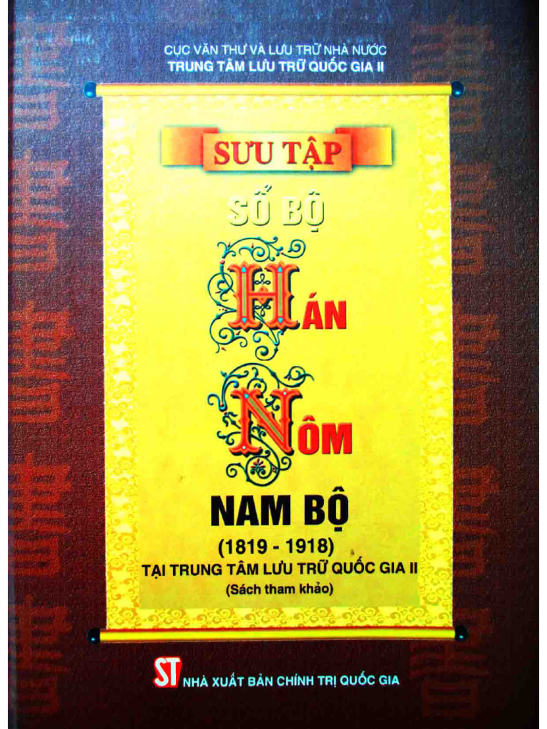 SO BO HAN NOM NAM BO - Vinhlongsach Va Luulyvo | PDF