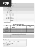 Employee Master Data Template | PDF