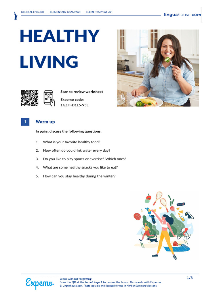 Healthy Living Tips for Beginners | PDF | Healthy Diet | Meal