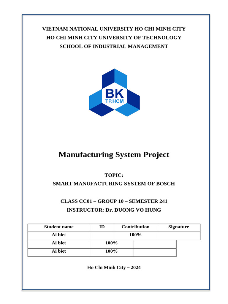 Bosch's Smart Manufacturing Insights | PDF | Internet Of Things ...