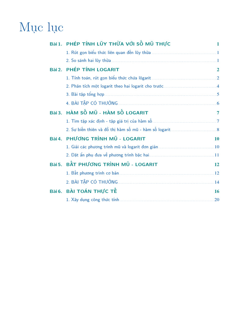 Baitap Mu Loga Khoi11 | PDF