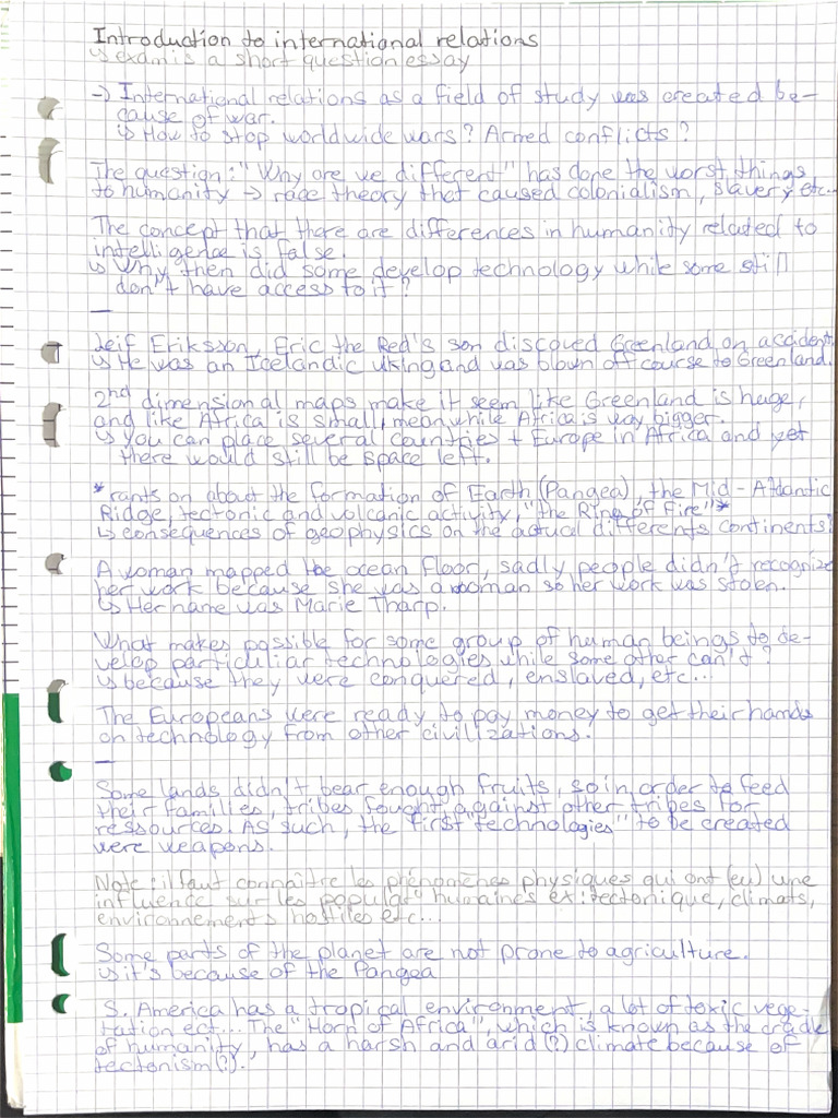 Introduction To International Relations | PDF