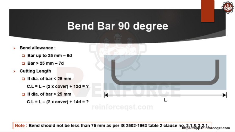 90 Degree Bend Deduction Guidelines | PDF