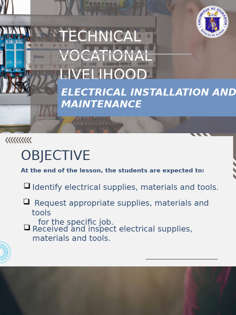 ELECTRICAL INSTALLATION AND MAINTENANCE EMT (Autosaved) | PDF
