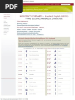 Canadian Multilingual Standard Keyboard | PDF